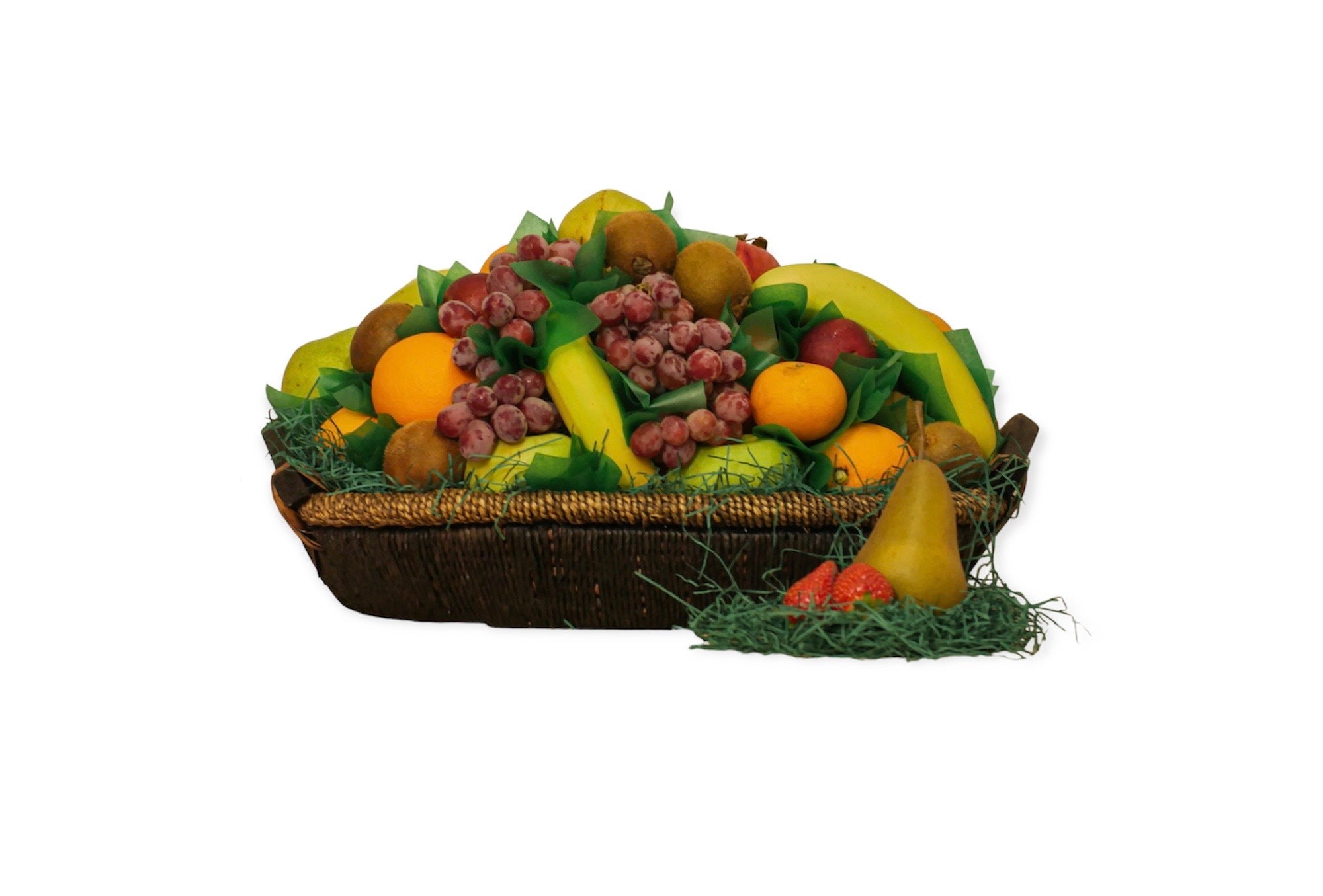 Long Wicker Fruit Basket | Harvest Lane Farm Market